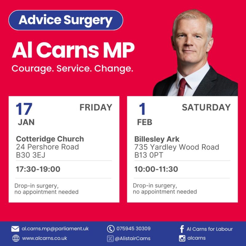 Contact - Al Carns MP